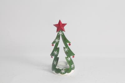 Cina Decorazione di Natale in metallo personalizzata Uomo di neve Babbo Natale Alce Artigianato per decorazioni di vacanza moderne in vendita