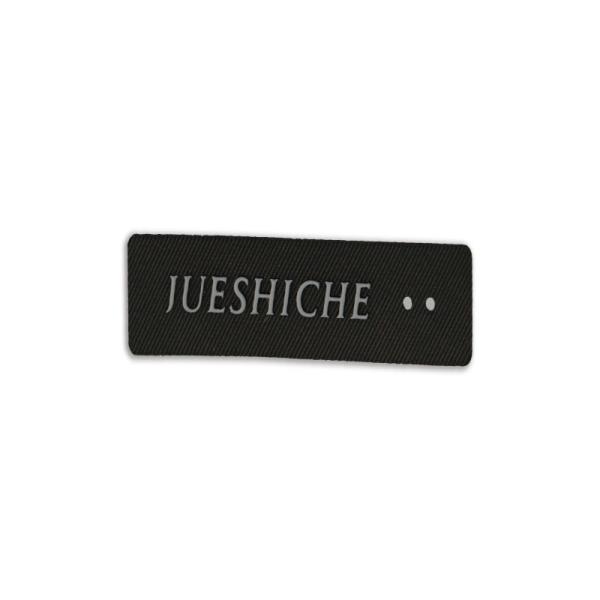 Quality Custom Woven Heat Transfer Clothing Labels 42x62 For Bags Garment for sale