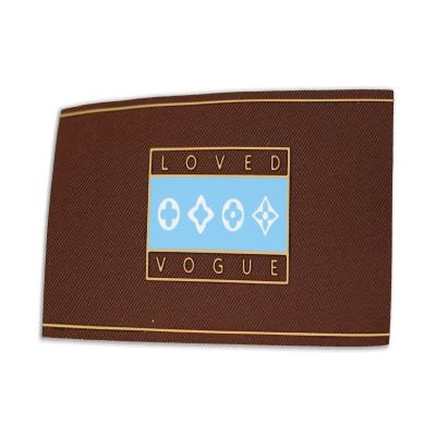 China Clothing Woven Apparel Labels Logo Tags Custom Designs For Crafts for sale