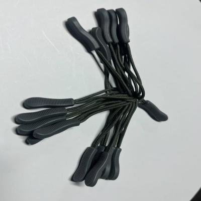 China Custom Plastic Cord Zipper Puller Merchandise String Sealing Rope heavy duty for sale