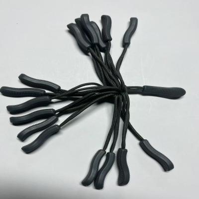 China Custom Plastic Cord Zipper Puller Merchandise String Sealing Rope heavy duty for sale