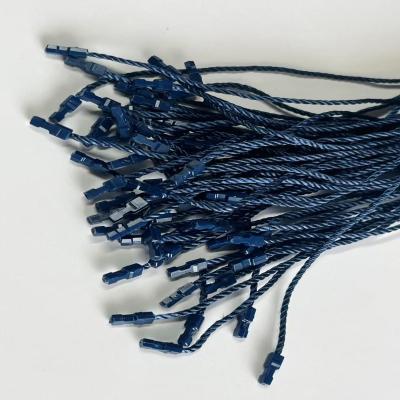 China Lightweight Security Loop Plastic Tag Fastener For Retail Shops Dark Blue for sale