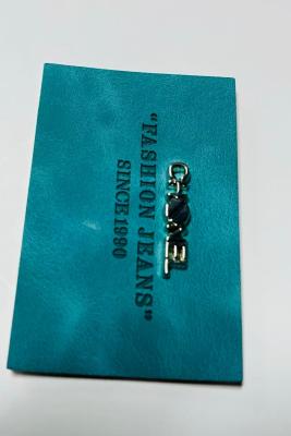 China Upgrade Your Denim Products with Our Customized Jeans Leather Label for sale
