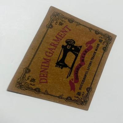 China Upgrade Your Clothing Line with Our High-Performance Jeans Leather Label for sale