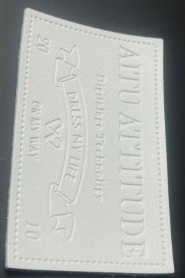 China Custom Leather Labels for Jackets and Garment Label within Your Needs for sale