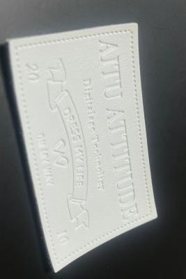 China Custom Leather Labels for Jackets and Garment Label within Your Needs for sale