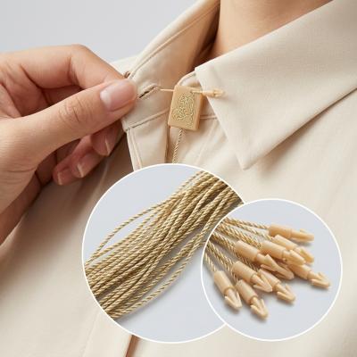 China Unique And Eye-catching Plastic Tag Fastener Embossed Technic Ideal Clothing Tagging Durable Secure Attachment Solutions for sale