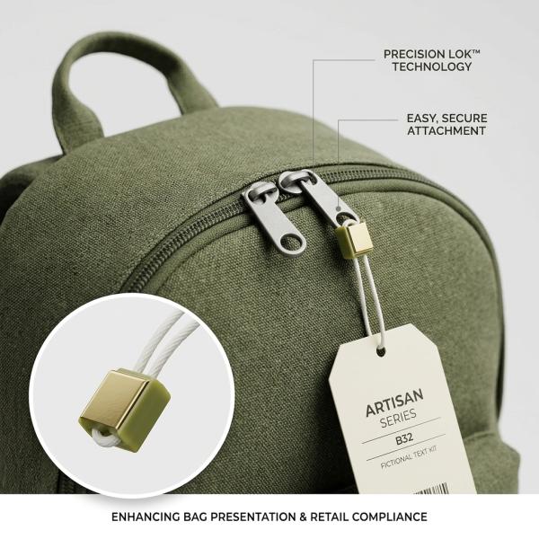 Quality Bohemian Style Hang Plastic Clothing Tag Fastener For Store Odm for sale