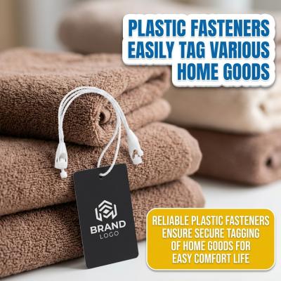 China Tagging And Labeling Nylon Tag Fasteners Width 0.2 Inches Precision Nylon Fasteners Designed For Industrial Applications for sale