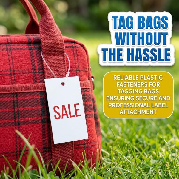Quality Waterproof Braided Nylon Clothing Tag Fasteners Snap Lock Pin Loop for sale