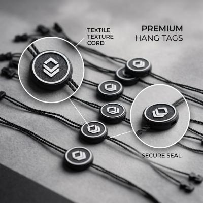 China Thickness 0.2mm Garment Swing Tags High Durability Clothing Labels Designed for Apparel Identification and Tracking for sale