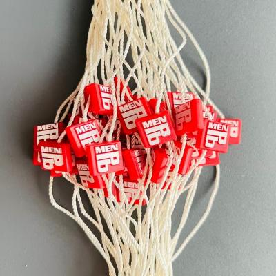 China Casual Plastic Tag Fastener Engineered for Bags Featuring Quick Installation and Wipe With A Soft Cloth Maintenance for sale