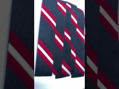 0.4mm Logo Thickness Woven Clothing Labels Customized with CDR Artwork File