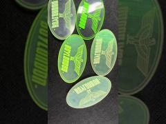 TPU Technology Heat Transfer Clothing Labels for Pet Size mm Custom Design