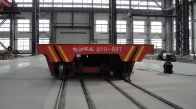 China Karretje van de het vervoer het spoor Gemotoriseerde Overdracht van de workshoplading 25 ton draadloze remold Te koop