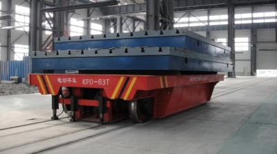 China Karretje van de het vervoer het spoor Gemotoriseerde Overdracht van de workshoplading 25 ton draadloze remold Te koop