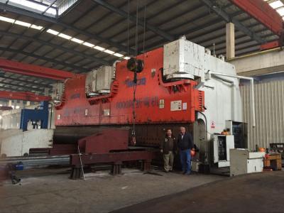 China 400 Ton 12 Meters Pipe Bending Machine Tandem Press Brake For Pipe Making for sale