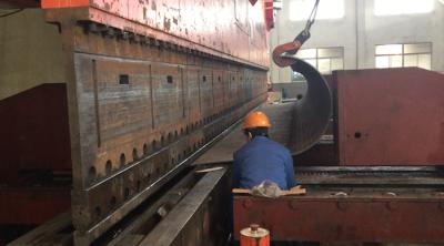 China 400 Ton 12 Meters Pipe Bending Machine Tandem Press Brake For Pipe Making for sale
