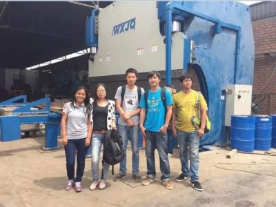 China Customized High Mast CNC Folder Bender With Fully Automatic Level And 6mm Max Bending Thickness 600mm Back Gauge Range for sale