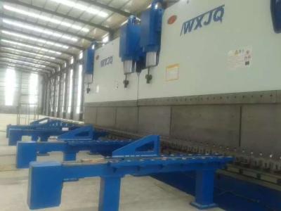 China 1200 Ton CNC Press Brake Bending Light Pole With 14 Meters Electro Hydraulic Servo System for sale