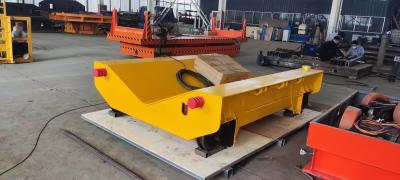 China 2 Drums Cable Motorized Transfer Trolley Battery Powered 10 Ton for sale