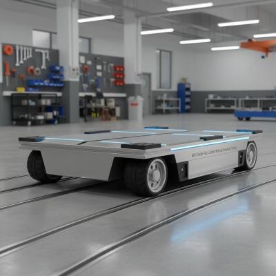China 10 Ton Load Capacity Multi-Directional Shuttle Transfer Cart with Battery Powered Rail Guided Material Handling Trolley for sale