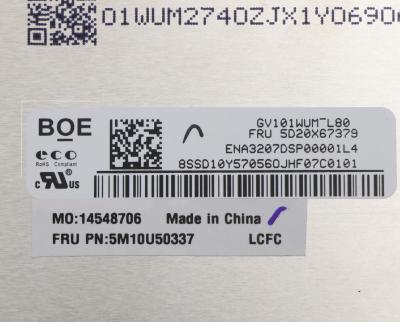 Chine 5M10U50337 Lenovo ThinkSmart Hub Génération 2 ThinkSmart Hub 60 Module LCD,10.1