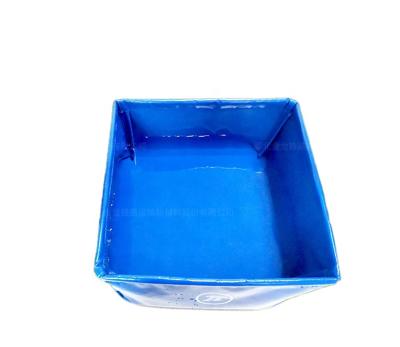 China Portable Portable Foldable Wash Basin Handles PVC Lavatory Big Double Ear Basin for sale