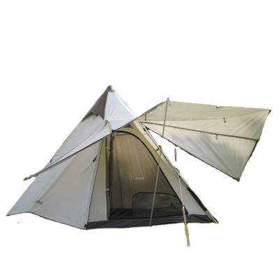 China Diagonal Tying Type Large Family Waterproof Fabric Outdoor Camping Portable Automatic Pop Tent for sale