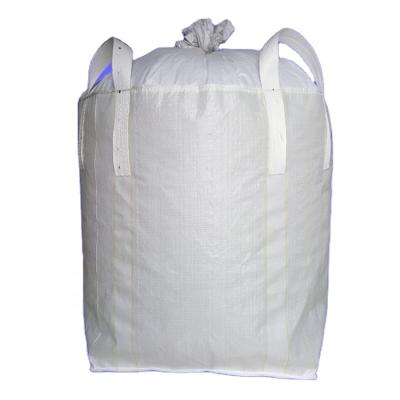 Cina ANTISTATIC FIBC Bulk Sand Stone Bags 1 One Ton Bag Super Sack Sandbags Top Flat Bottom Bag in vendita
