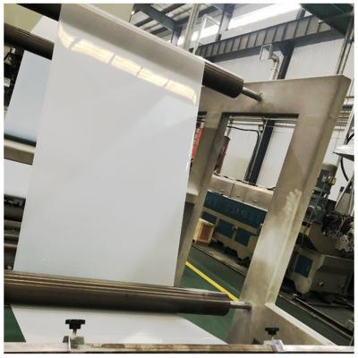 China rigid PP plastic rolls thermoforming pp films plastic sheet food package for sale