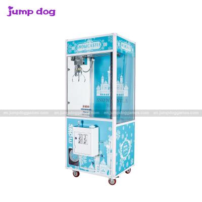 China Coin Operated Claw Crane Toy Plush Crown Block Catcher Game Machine Toy Grabber for sale