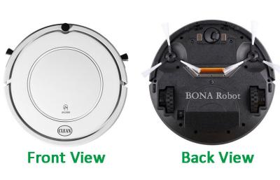 China 1500mAh ABS Intelligent Robot Vacuum Cleaner with 0.4L Capacity for sale