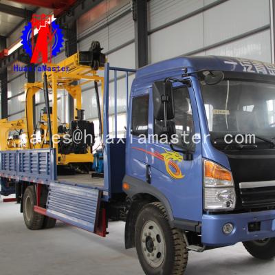 China Master group truck-mounted hydraulic core drilling rig xyc-3 well drilling rig equipped with BW-250 mud pump for sale
