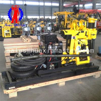 China Adopt wheeled hydraulic coring drill with ball card drilling machine high working efficiency rotary drilling machine for sale