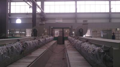 China Acid Recirculation Battery Formation line for forklift battery for sale