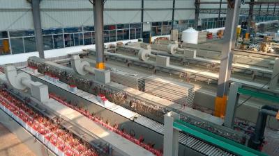 China Green technology lead acid battery chemical formation line for sale