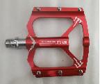 China Abrasion Resistance Red Mountain Bike Pedals Anti-Slip High Strength for sale