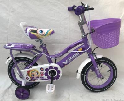 China ODM Pink Small Kids Bikes Girls 12'' Kids Bicycle With Single Speed Gears for sale