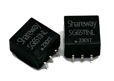 China Low Profile 900 UH Push Pull Transformers For Isolated Power Supply UA8252-AED for sale