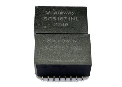 Cina 10/100BASE-T PoE 350 MA SMD LAN trasformatore 7490140141 in vendita