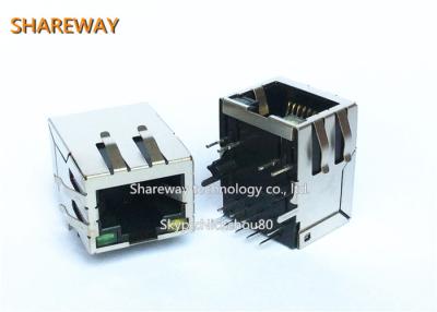 Chine 2250013-2 connecteur RJ45 avec le transformateur intégré pour le HUB, carte PC, commutateur, itinéraire, PC Mainboard, CSAD, PDH, téléphone d'IP à vendre