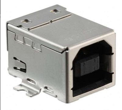 Chine 1x1 8P angle d'entrée Rj45 prise modulaire B Blk 4pos R/A SMT 30u" le bouclier 1734346 à vendre