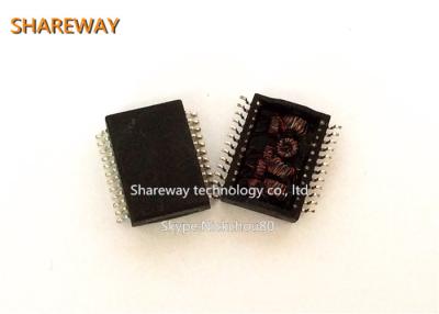 China 24 Pins Ethernet Lan Transformer H7018NL Connector 1000base Filter for sale