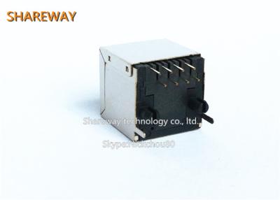 China Modular Vertical Rj45 Jack PCB Straight Jack JD2-0011NL For Communication for sale