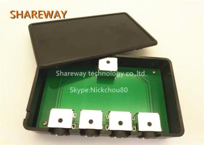 China 108 * 66 * 26mm PoE RJ45 Connector 214840REVA Black Color With RoHS for sale