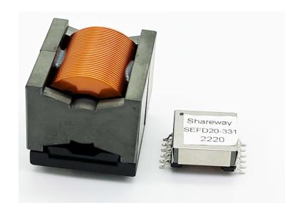China Enrollamientos de alambre plano Inductor de potencia de alta corriente para fuentes de alimentación de alta corriente HA3588-BL en venta
