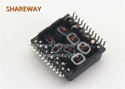 中国 5.7*13.7*15.2mm H7800NL/NON-POEのH7019FNL/H7019NL LAN変圧器 販売のため