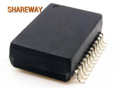 China Dual Port 1000BASE-T Ethernet Lan Transformer , Electrical Isolation Transformer X5585999B47F for sale