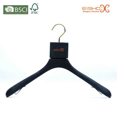 China Eisho New Great High Quality Wooden Coat Hanger for sale